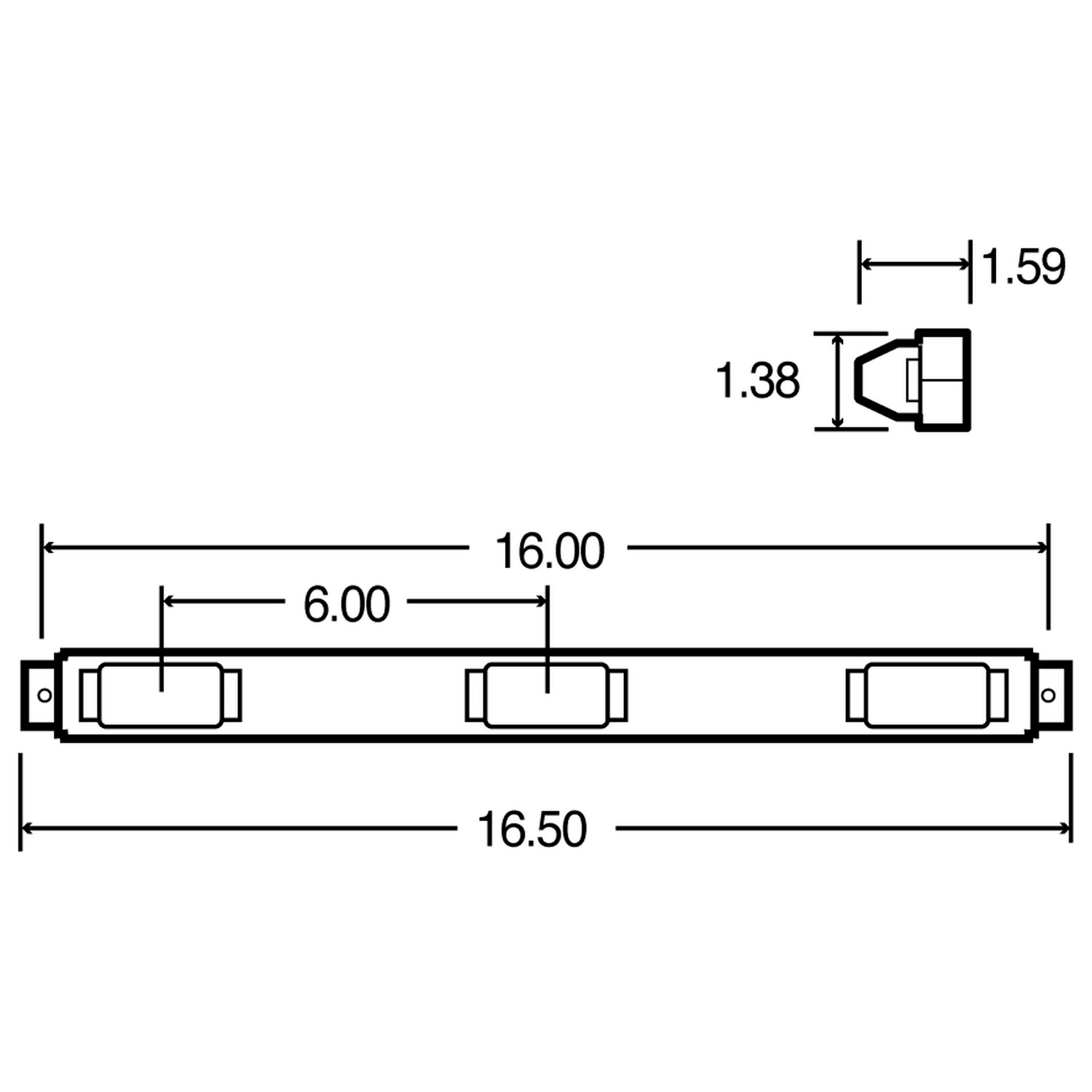15050R Led Red Lamp Truck-Lite Co