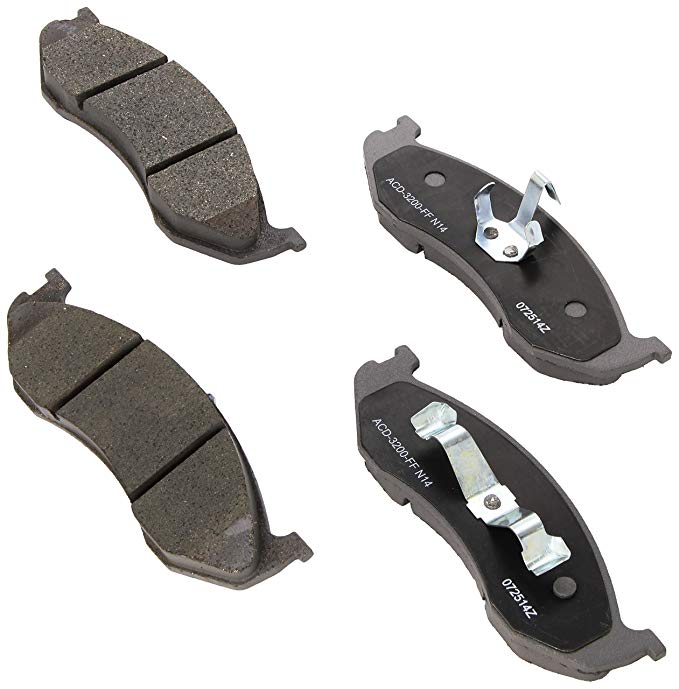 14D477CHF1 Front Dis Pad Set Ac Delco