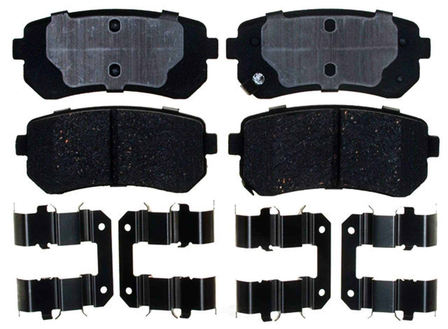 17D1157CHF1 Rr Disc Pad Set Ac Delco