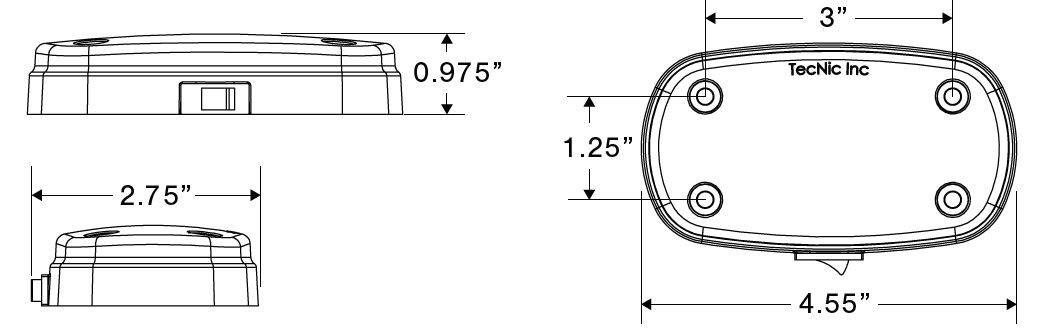 E18LC00-1 Utility Lamp Tecniq Inc