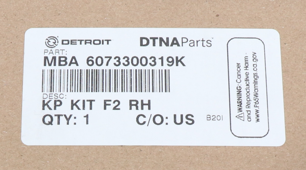 MBA6073300319K King Pin Freightliner